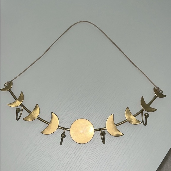 Wall Decor | Moon Phases Wall Hanging Key Holder | Poshmark